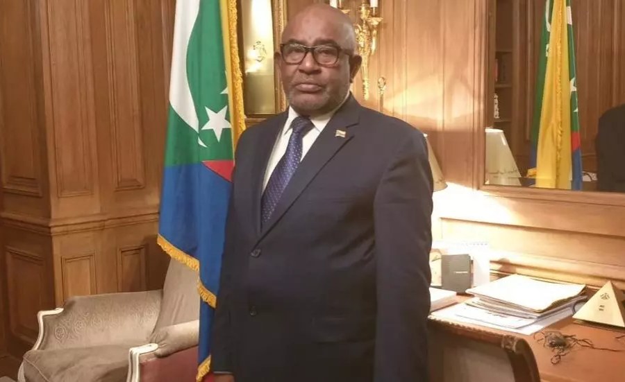 Comoros President Sworn in for Fourth Term After Disputed Poll ...