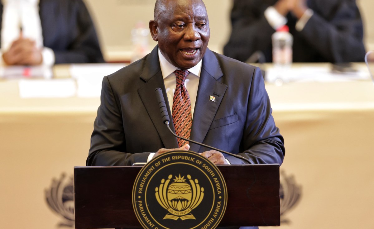 Ramaphosa Pushes for National Unity, Dialogue in SONA Debate ...