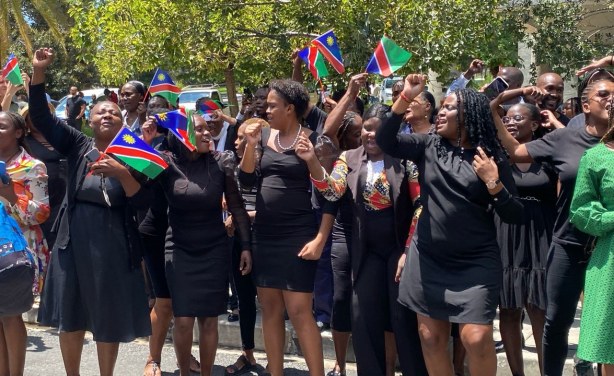 Founding Namibian President Nujoma Honoured at Military Funeral ...