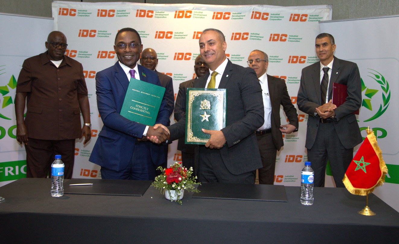 OCP Africa and IDC Sign a Strategic Memorandum of Understanding to ...